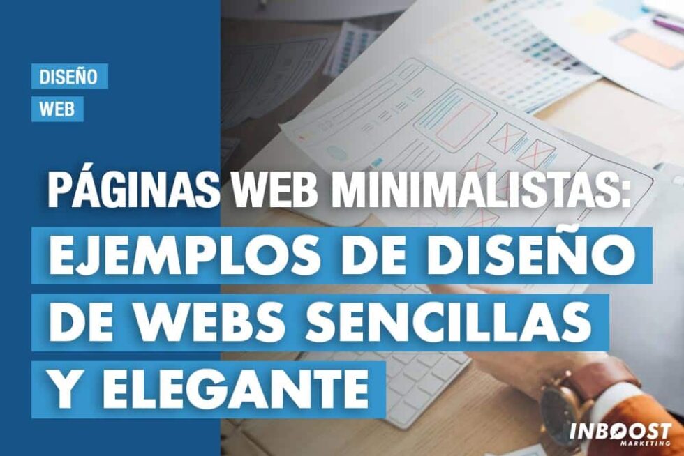 Páginas web minimalistas: ejemplos de webs sencillas